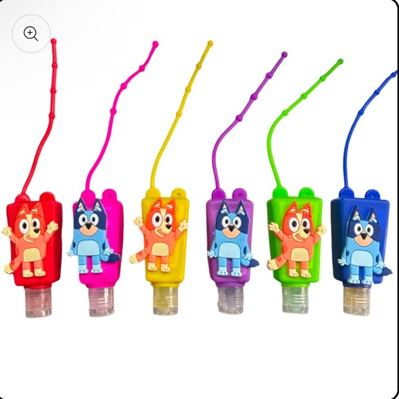 UNBRANDED | Accessories | Set Of 6 Bluey Hand Sanitizers | Poshmark